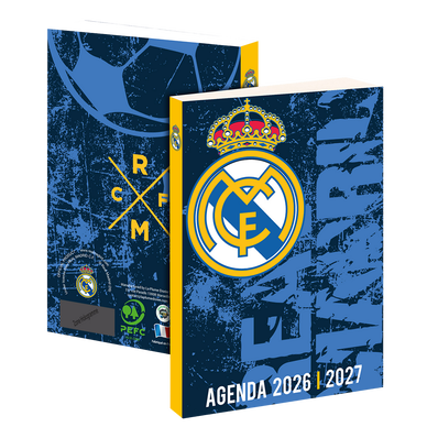 Agenda scolaire 12x17cm - REAL MADRID - Super U, Hyper U, U Express ...